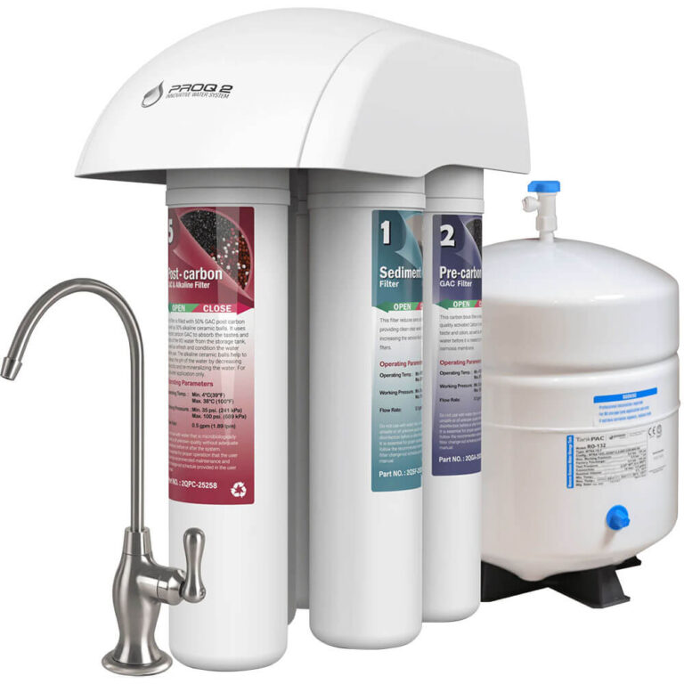 PROQ2 5-Stage Alkaline Reverse Osmosis Under Sink System - Aspen Water ...
